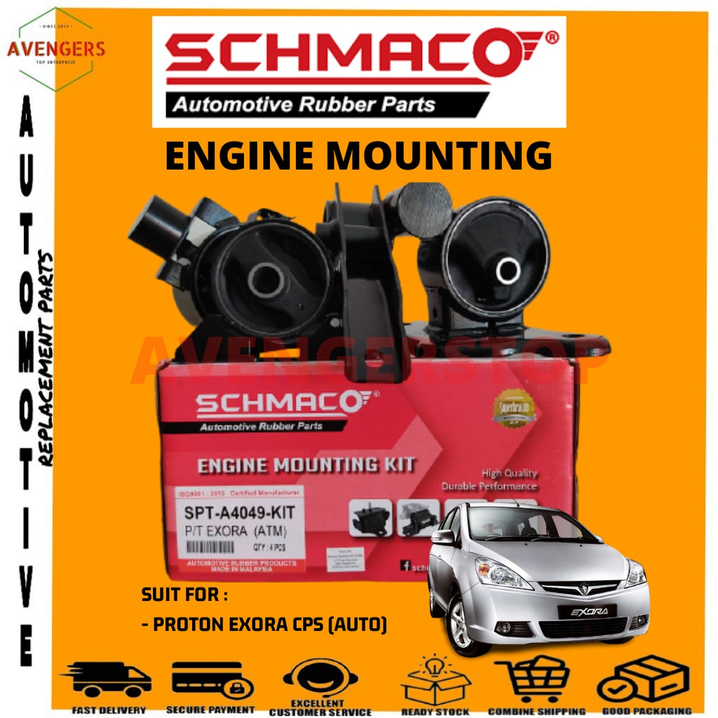 PROTON EXORA BOLD CPS CFE PREVE SUPRIMA TURBO SCHMACO ENGINE MOUNTING ...