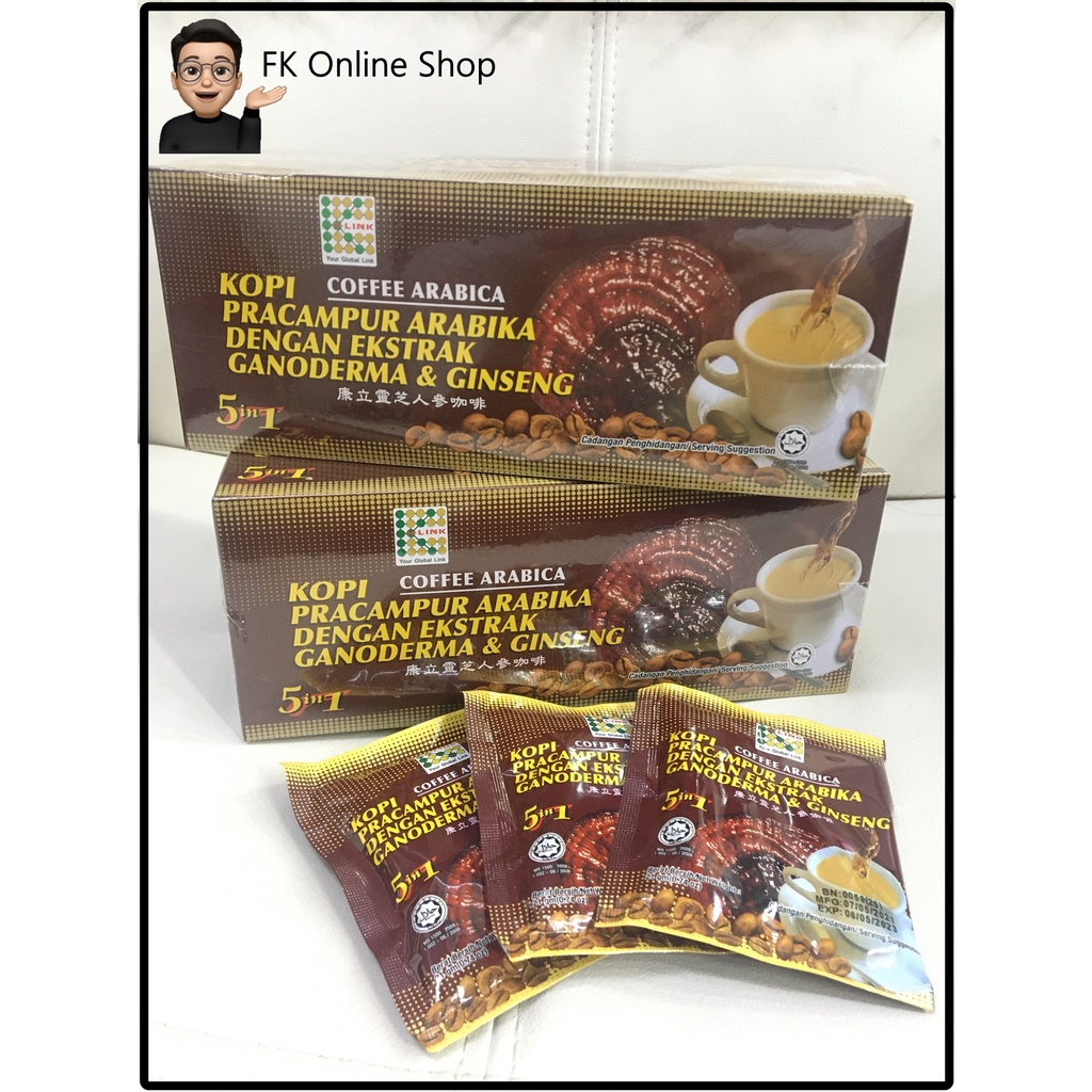 COFFEE ARABICA Kopi Pracampur Arabika Dengan Ekstrak Ganoderma ...