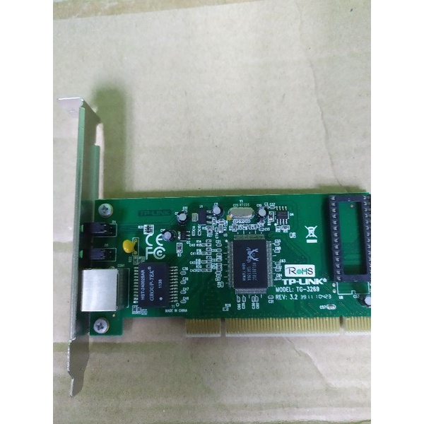 **Ready Stock**TP Link Prolink LAN Card TG-3269 10/100/1000Mbps PCI ...