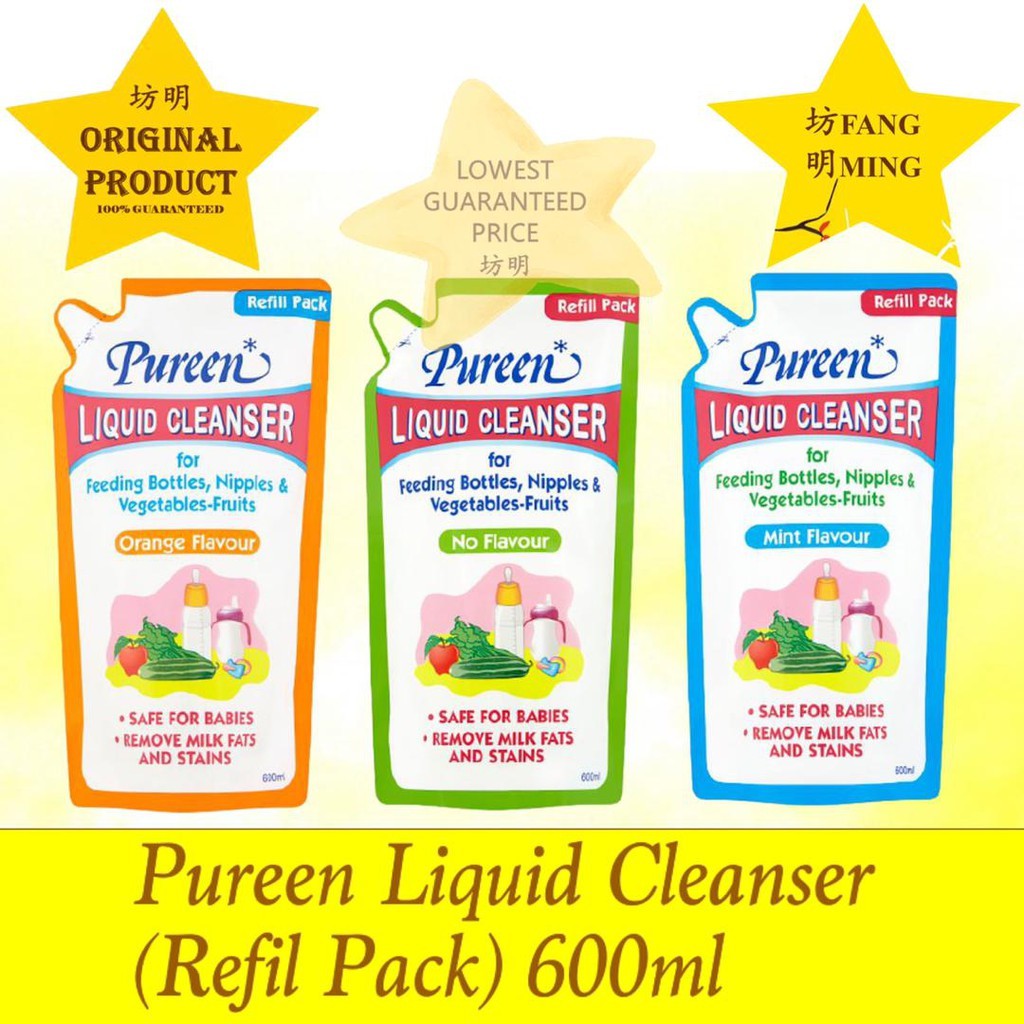 Pureen Liquid Cleanser Refill (600ml) | Shopee Malaysia