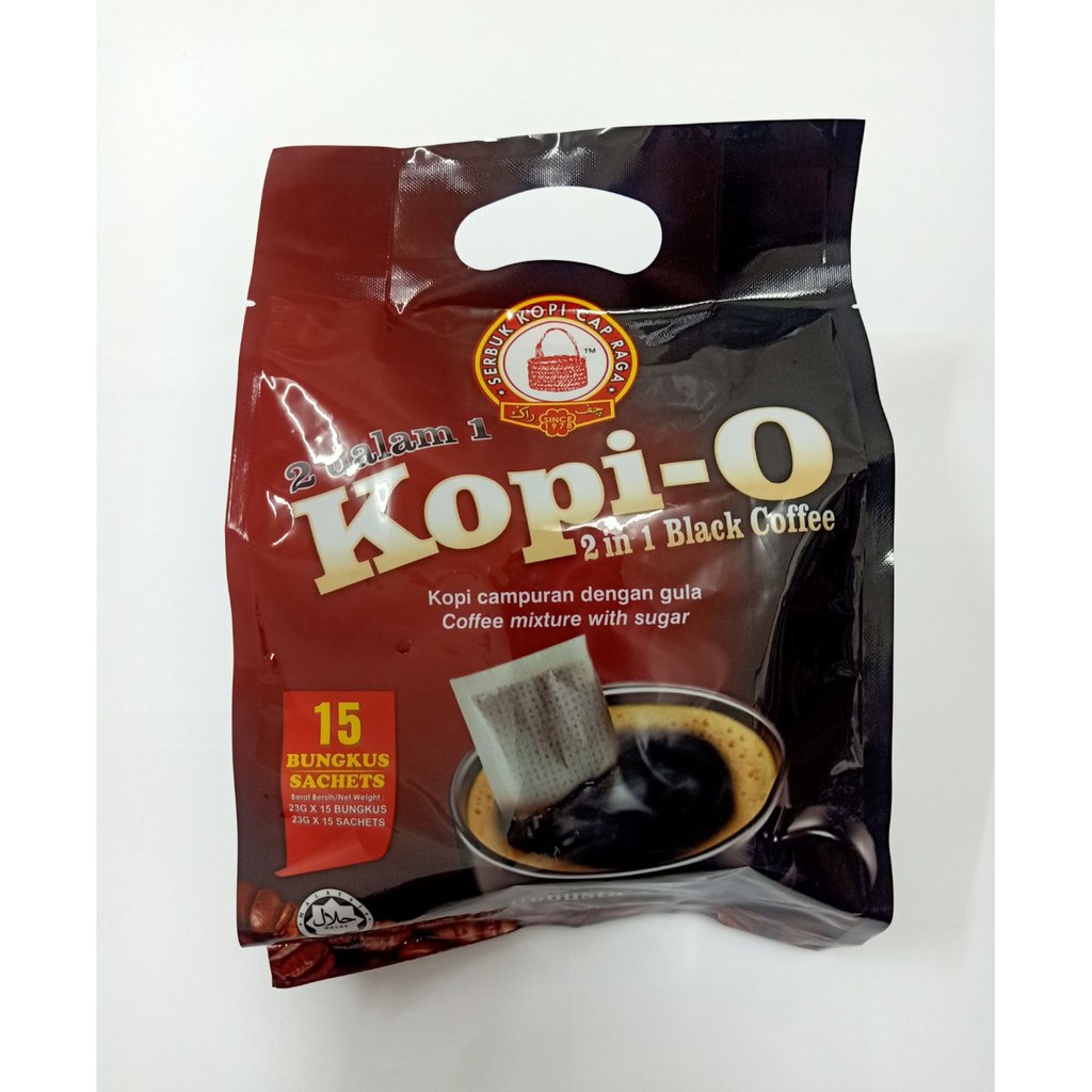 KOPI O CAP RAGA 2 IN 1 (Campuran dengan gula / Mixture with sugar ...