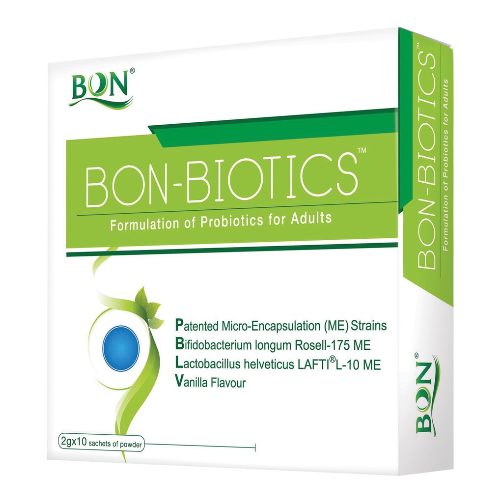 Bon Biotics Probiotics for Adults 2gx10 sachet Vanilla Flavor | Shopee ...