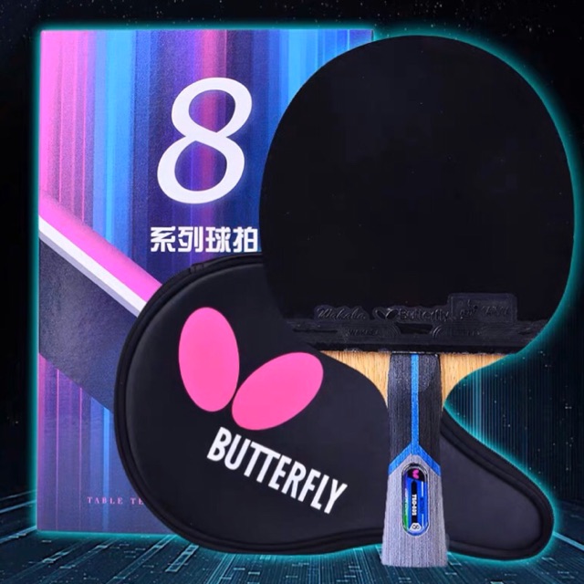 Butterfly TBC 801 802 803 Arylate Viscaria Structure (7 ply) Ping Pong ...