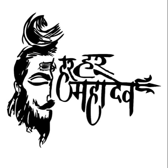 Customised decal sticker for car / glass hindu/ Indian God image ...