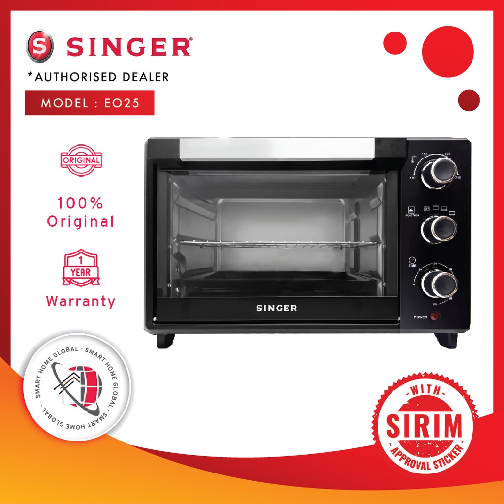 Singer EO25 Electric Oven | Shopee Malaysia