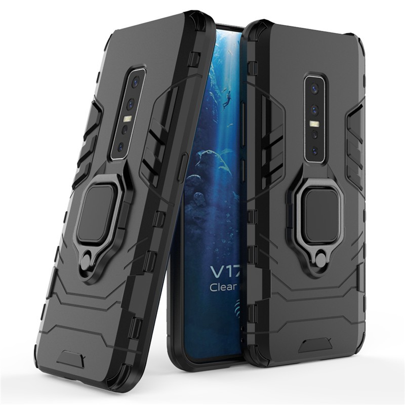 VIVO V17 Pro Case Kickstand Magnetic Ironman Hard Phone Case VIVO V17 ...