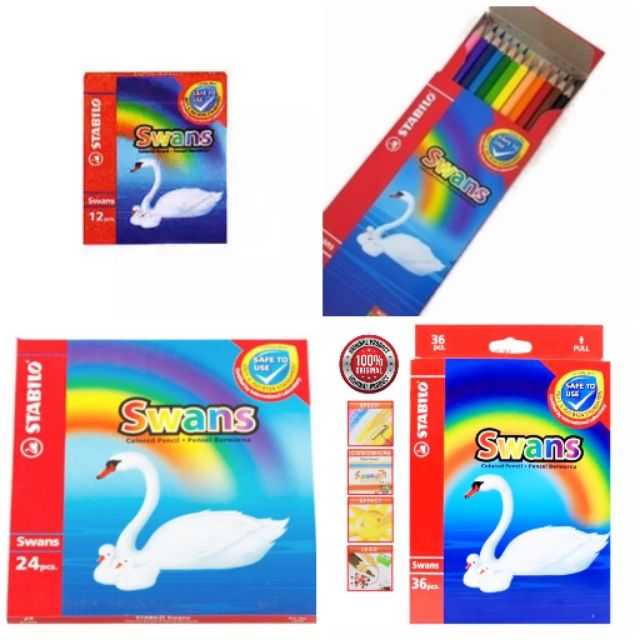 (Ready Stock)Stabilo Swans Colored Pencil | Shopee Malaysia