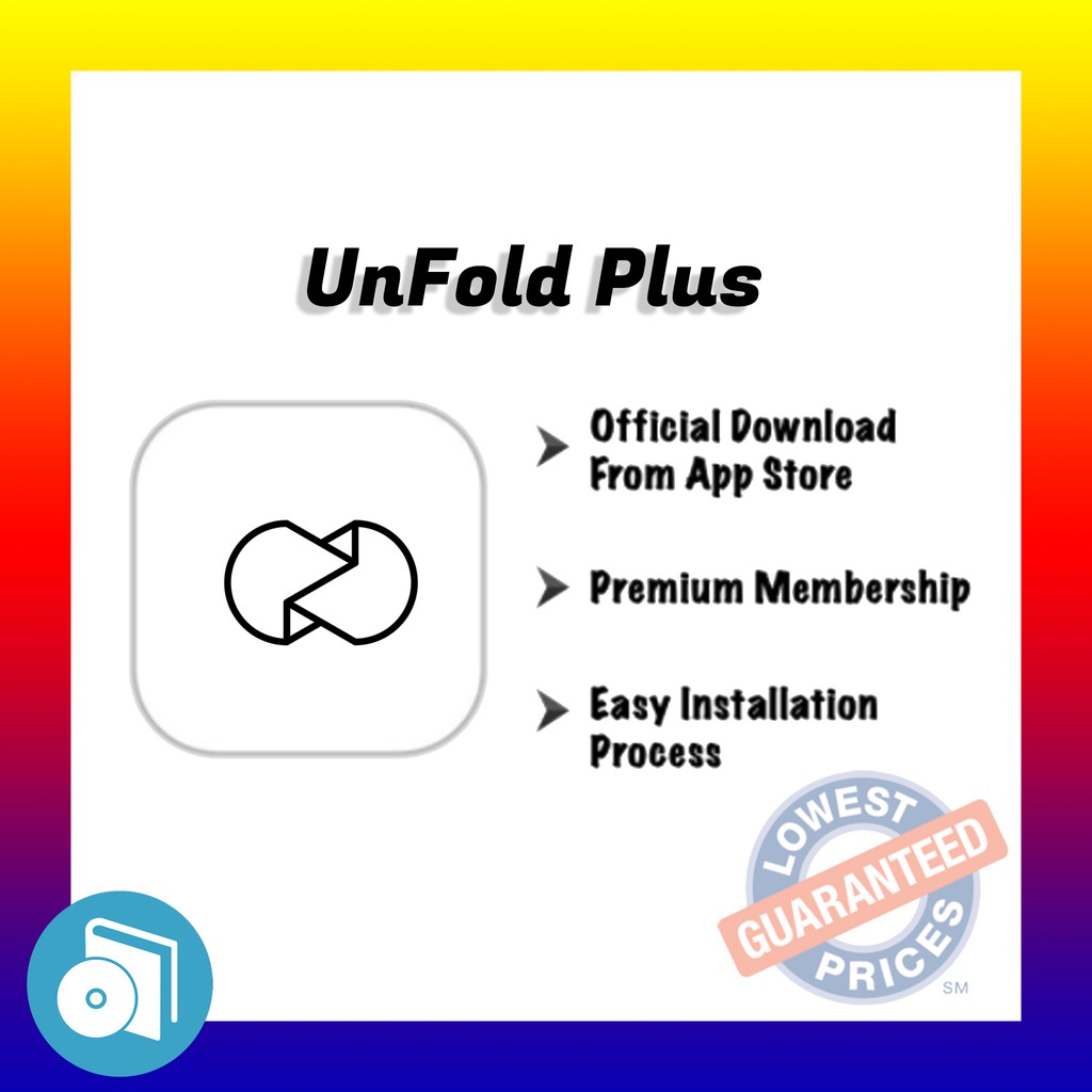 UnFold Plus unlocked template (IOS & ANDRIOD) | Shopee Malaysia
