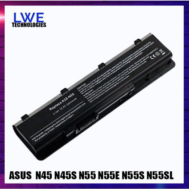 Asus N45 N45E N45S N45F N45L N55 N55E N55S N55SL N75E N75 N75S A32-N55 ...