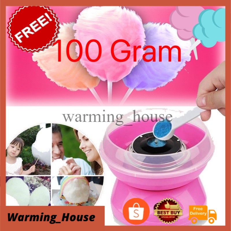 🔥GOOD QUALITY🔥Candy Floss Mini Electric DIY Cotton Candy Maker Sweet ...