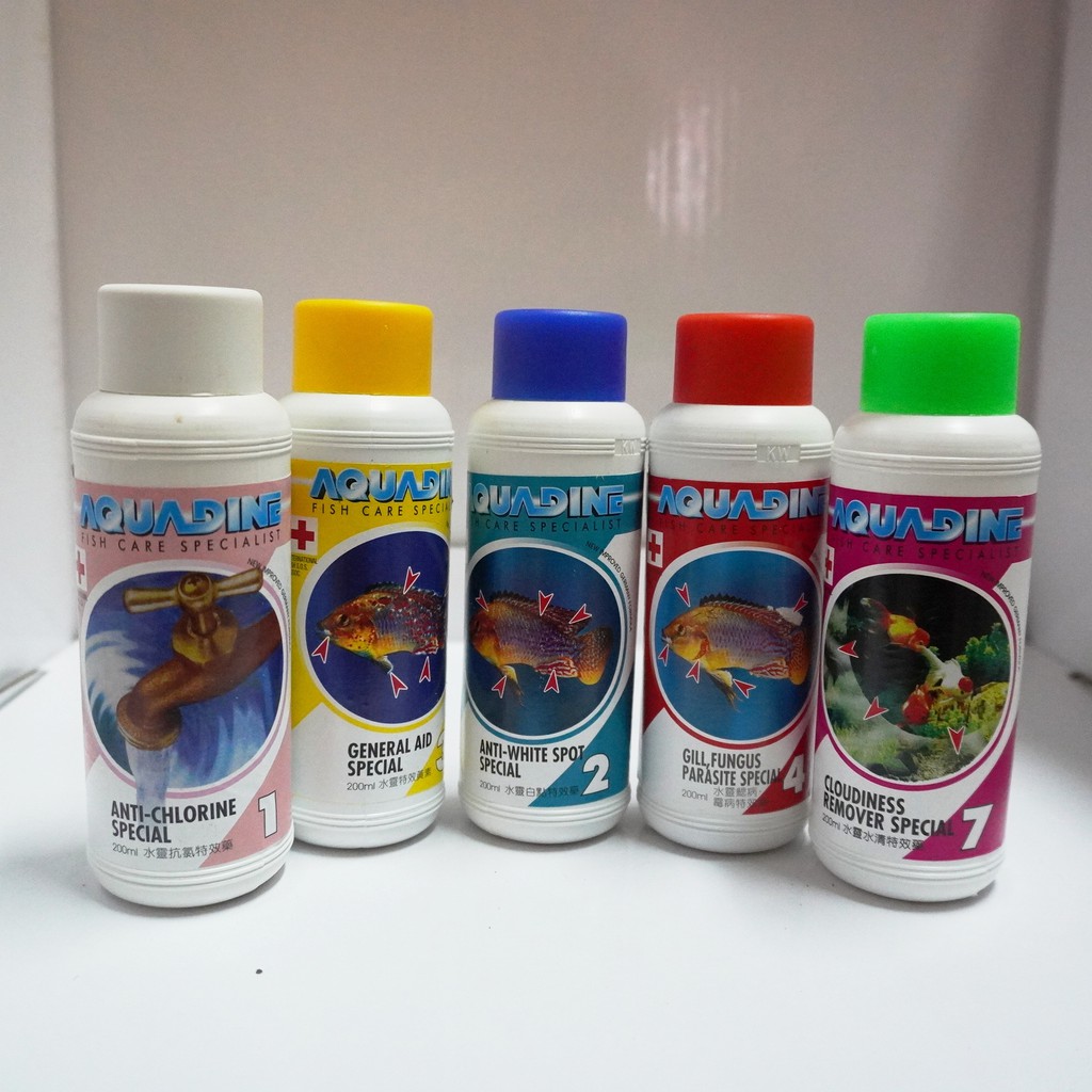 Aquadene Anti Chlorine Anti Parasite Cloudness Removal Anti White Spot ...