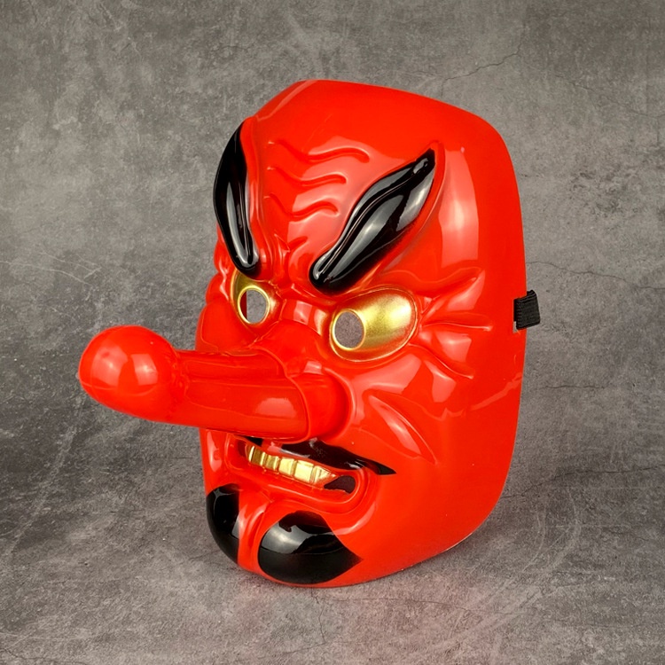 Tengu demon slayer mask halloween cosplay | Shopee Malaysia
