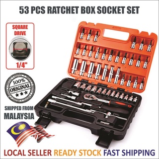 53 pcs Ratchet set rachet Wrench Set screwdriver set spanar set tool ...