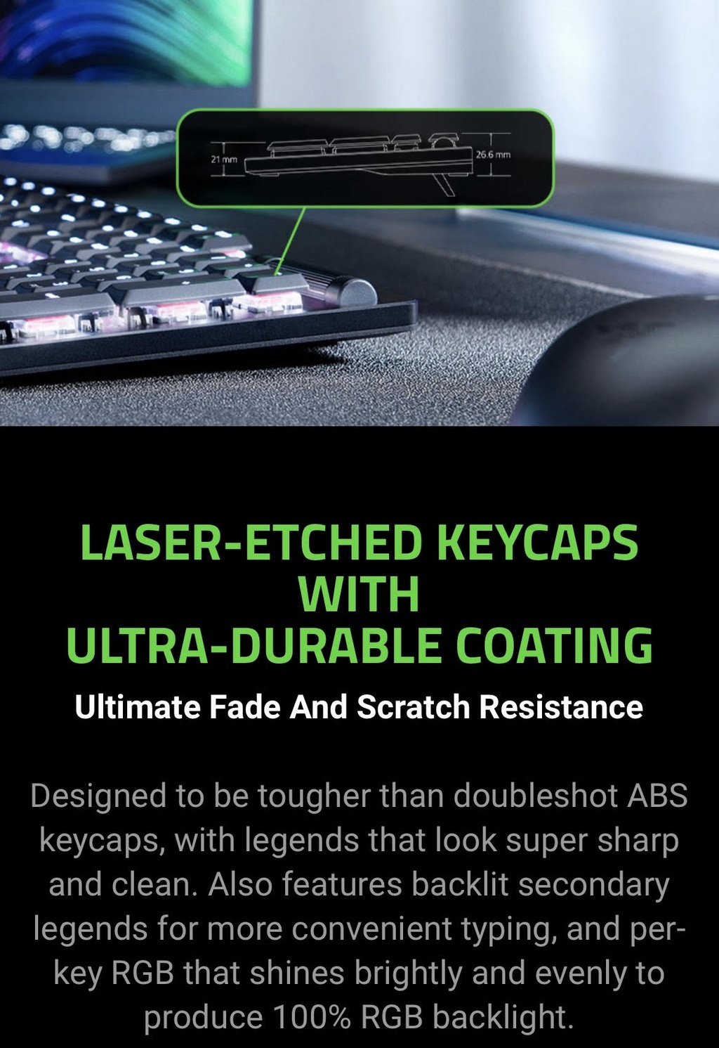 Razer DeathStalker V2 Pro - Wireless Low-Profile Optical Gaming ...