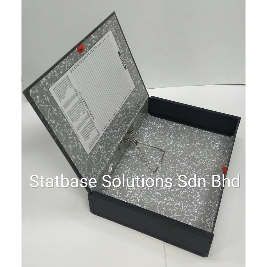 Lion File 3" F4 Box File - ( With Laminated Paper Board ) -BFF480 ...