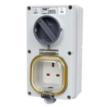 Outdoor switch socket 13A weatherproof | Shopee Malaysia