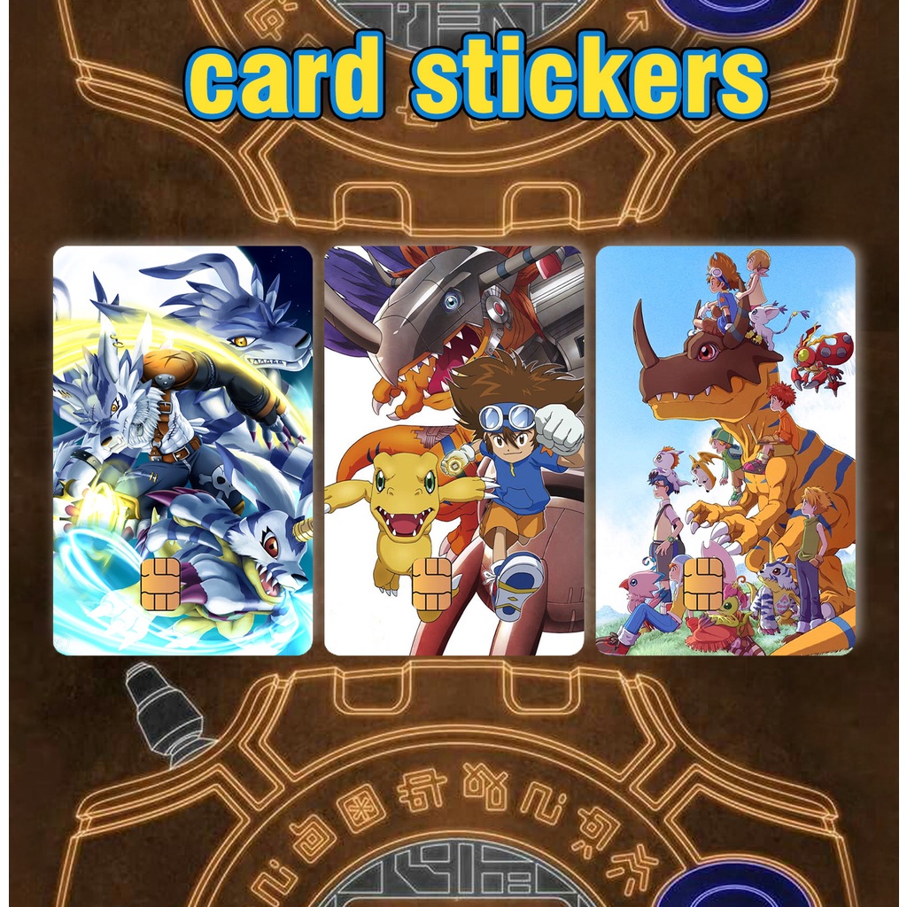 DIGIMON STICKER - DIGIMON CARD STICKER - ANIME STICKER - DIGIMON ...