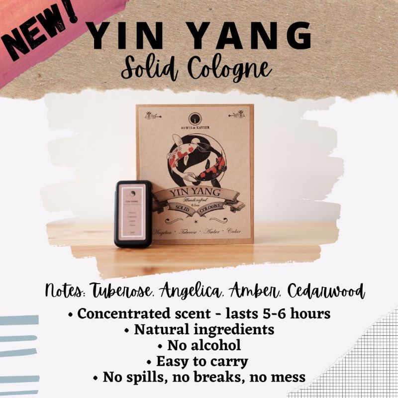 YIN YANG - LIMITED EDITION Solid cologne perfume - Alwis & Xavier ...