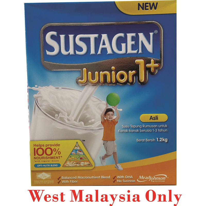 SUSTAGEN JUNIOR 1+ 1.2KG ORIGINAL/VANILA Exp:2020/04 | Shopee Malaysia