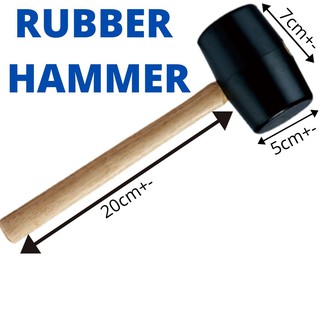 Small Rubber Hammer/ Tukul Getah Kecil Potong Ayam Tulang Penukul Getah ...