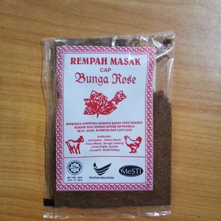 REMPAH GULAI / REMPAH MASAK CAP BUNGA ROS | Shopee Malaysia