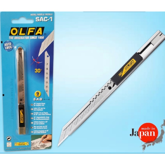 OLFA SAC-1 Standard Cutter | Shopee Malaysia