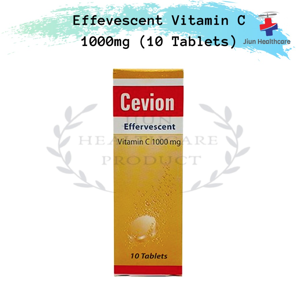 Cevion Effervescent Vitamin C 1000mg (10 tablets) | Shopee Malaysia