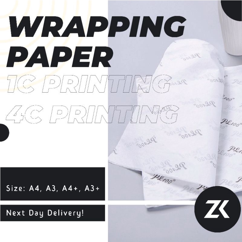 Packaging paper / Wrapping paper / Folding paper / Tissue paper ...