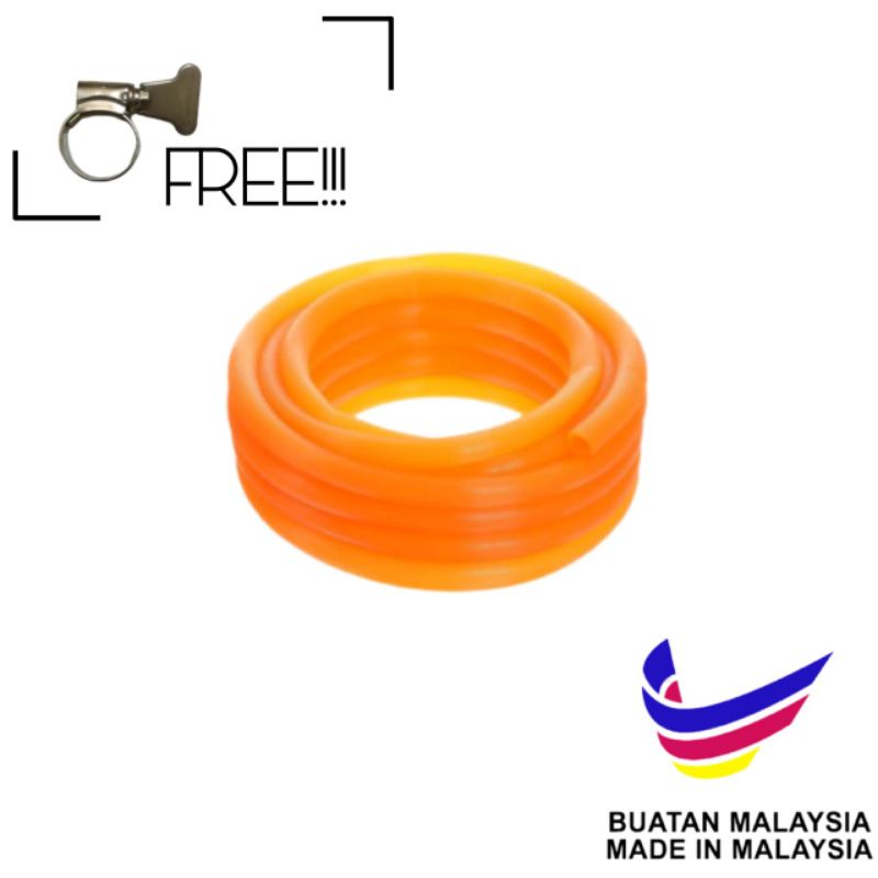 Rubber Garden hose Paip Getah 16mm (5/8") | Shopee Malaysia
