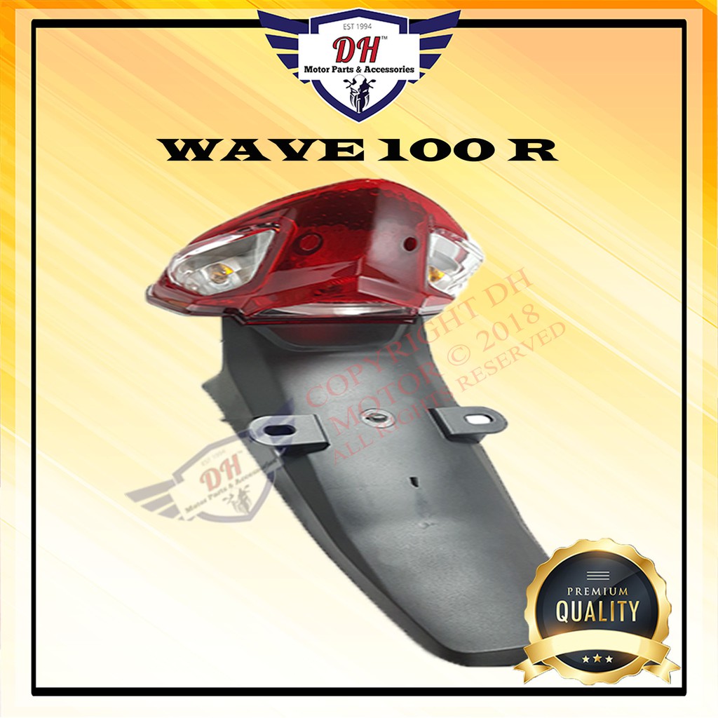 WAVE 100 R TAIL LAMP (WAVE100R / 100R) HONDA | Shopee Malaysia