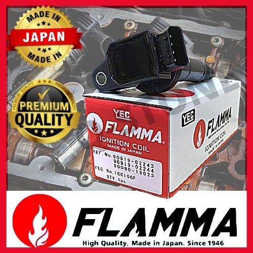 TOYOTA CAMRY , ESTIMA , ALPHARD & HARRIER FLAMMA YEC IGNITION COIL ...