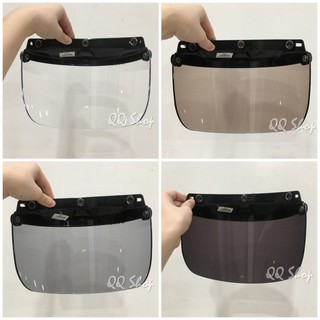 100% Original BOGO VISOR (CLEAR / TINTED / SMOKE / DARK GREY) | Shopee ...