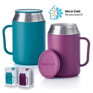 Tupperware Duo Tup Thermal Flask 500ml / Xploris Thermal Tumbler ...