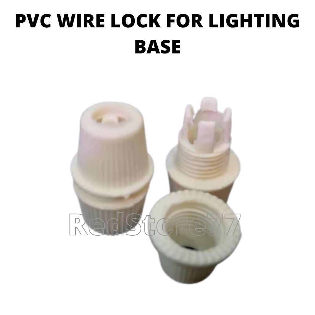 PVC WIRE LOCK FOR LIGHTING BASE KNOB | Shopee Malaysia