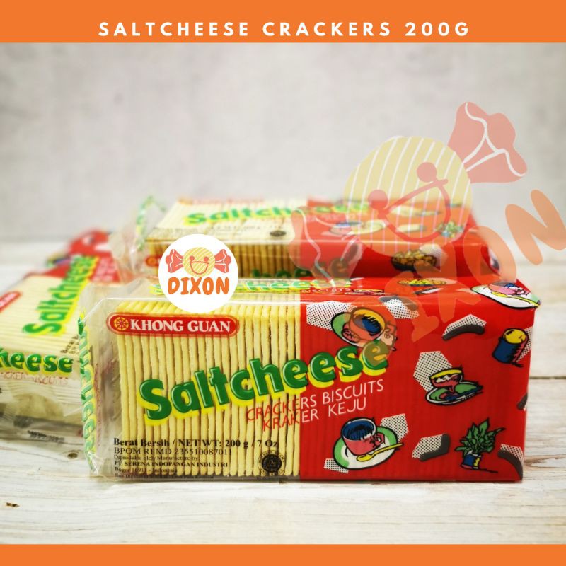 Khong Guan Saltcheese Biscuits 200g | Shopee Malaysia