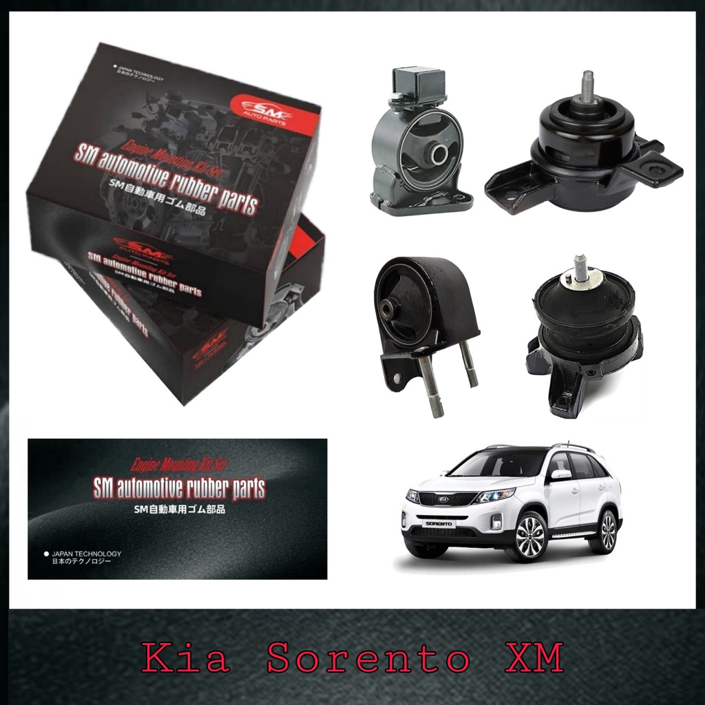 SM Engine Mounting Set - Kia Sorento XM Pre-Facelift 2011 ( 1+1Year ...
