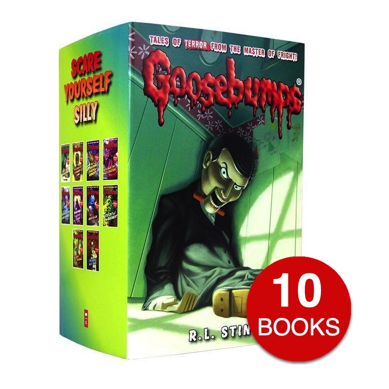 [100% original] Goosebumps Collection (Green set) (10 books) | Shopee ...