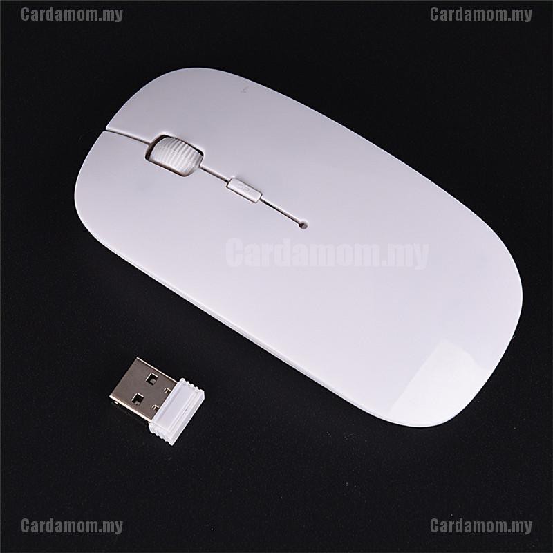 {carda} New Wireless Mouse USB Optical Scroll Mice For Tablet Laptop ...