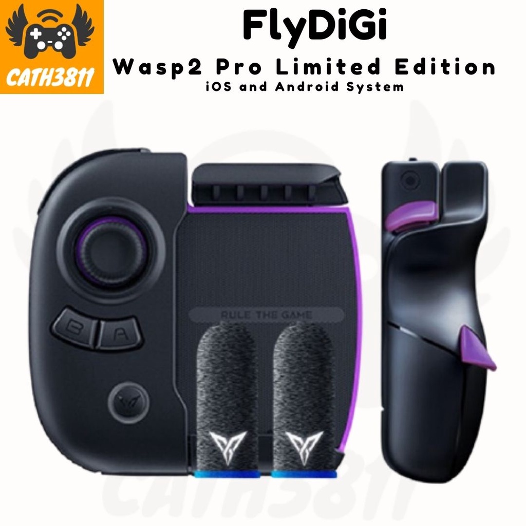 FlyDigi Wasp 2 Pro Limited Edition Gyroscope Sensing Shadow Purple Android/IOS | Shopee Malaysia