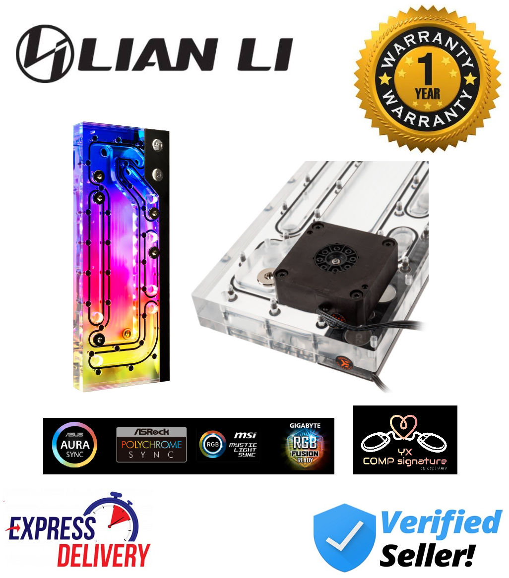 LIAN LI O11D DISTRO-PLATE G1 Premium Water-Cooling Solution (Designed ...