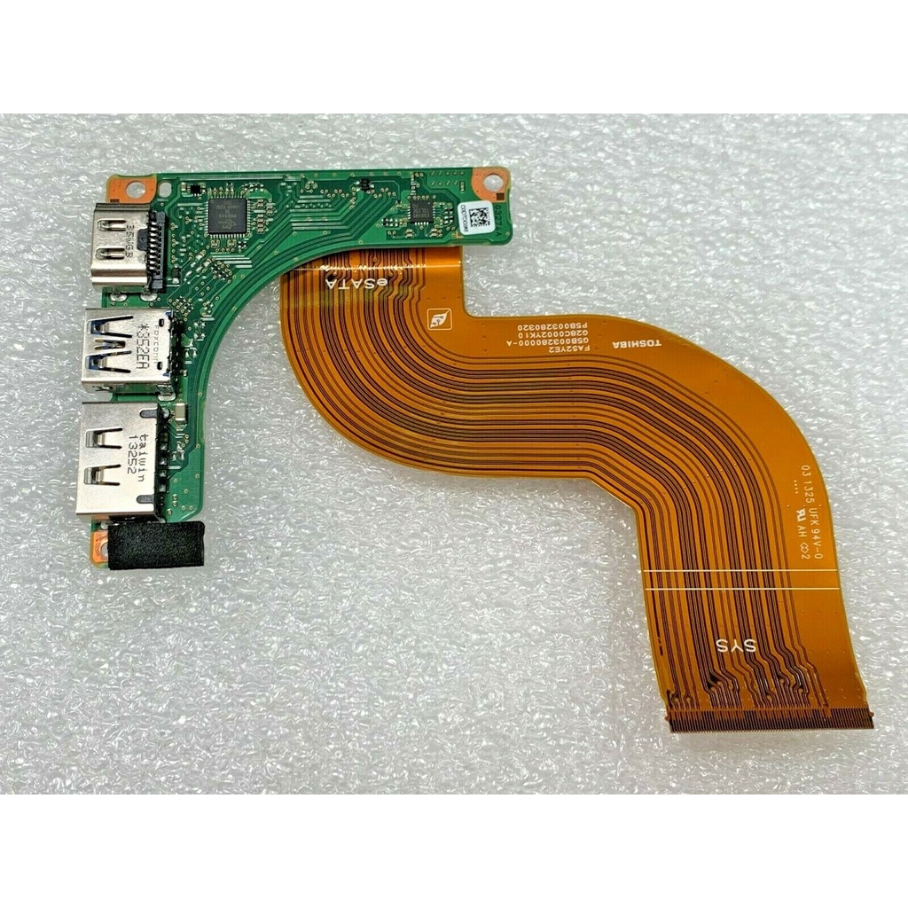 Original Toshiba R930 R830 USB hdmi eSata Port board with ribbon cable ...