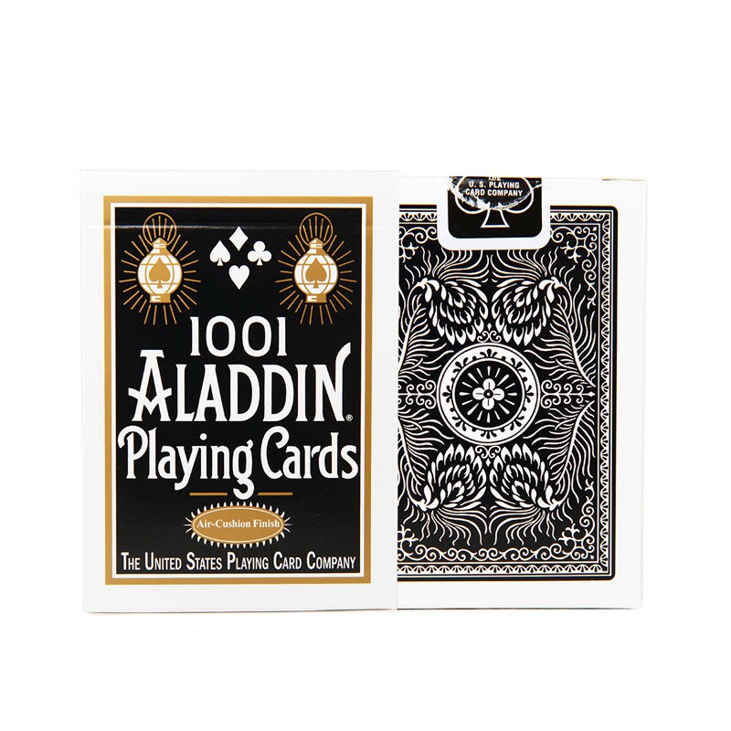 1001 Aladdin Playing Cards Air Cushion Finish (Black) ALADDINCUSHION ...