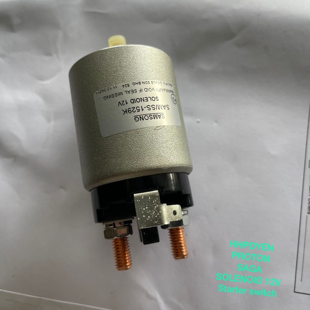 PROTON SAGA, WIRA, ISWARA, BLM, WAJA 12V STARTER SOLENOID SWITCH (1PCS ...