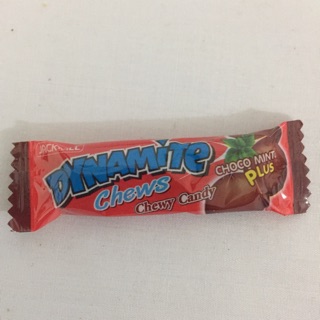 Jack Jill 18pcs Dynamite Chews Chewy Candy Choco Mint Plus Gula Angin ...