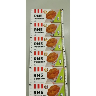 KFC RM5 VOUCHER (BEST) | Shopee Malaysia