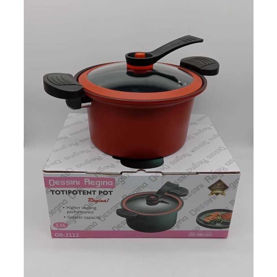 3.5L DESSINI TOTIPOTENT POT / DESSINI MICRO PRESSURE COOKER INDUCTION ...