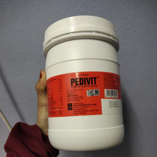Pedivit Forte Multivitamin (500 Capsules) | Shopee Malaysia