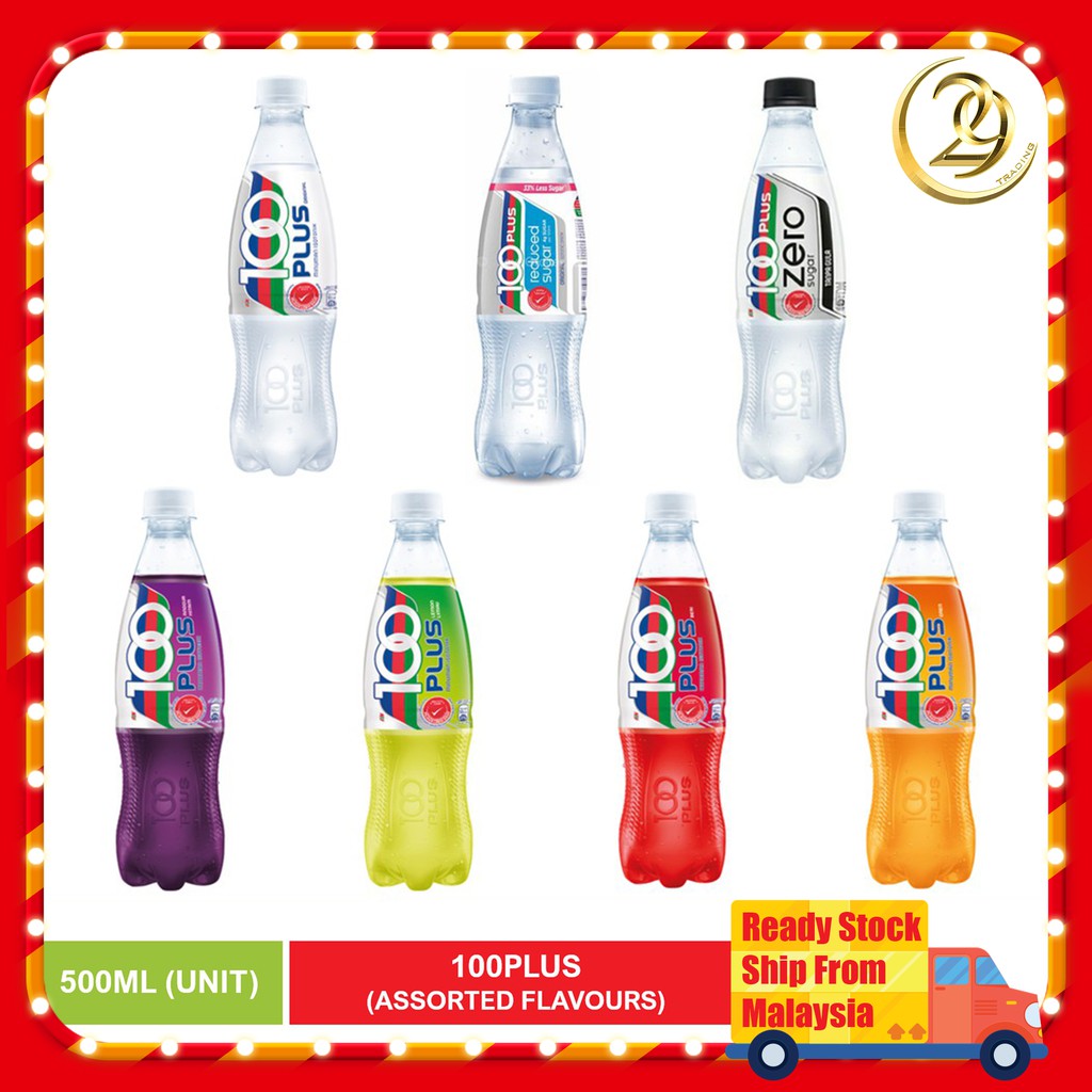 100Plus Isotonic Drink 500ML (Assorted Flavors) | Shopee Malaysia