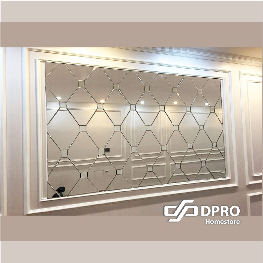 Hexagon Mirror Deco Wall Mirror Cermin Dinding Wall Mirror Hexagon Wall ...