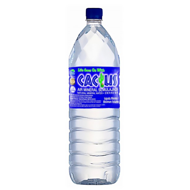 CACTUS MINERAL WATER 1.5L #Okborong #Borong #Summer #Desa #Spritzer # ...